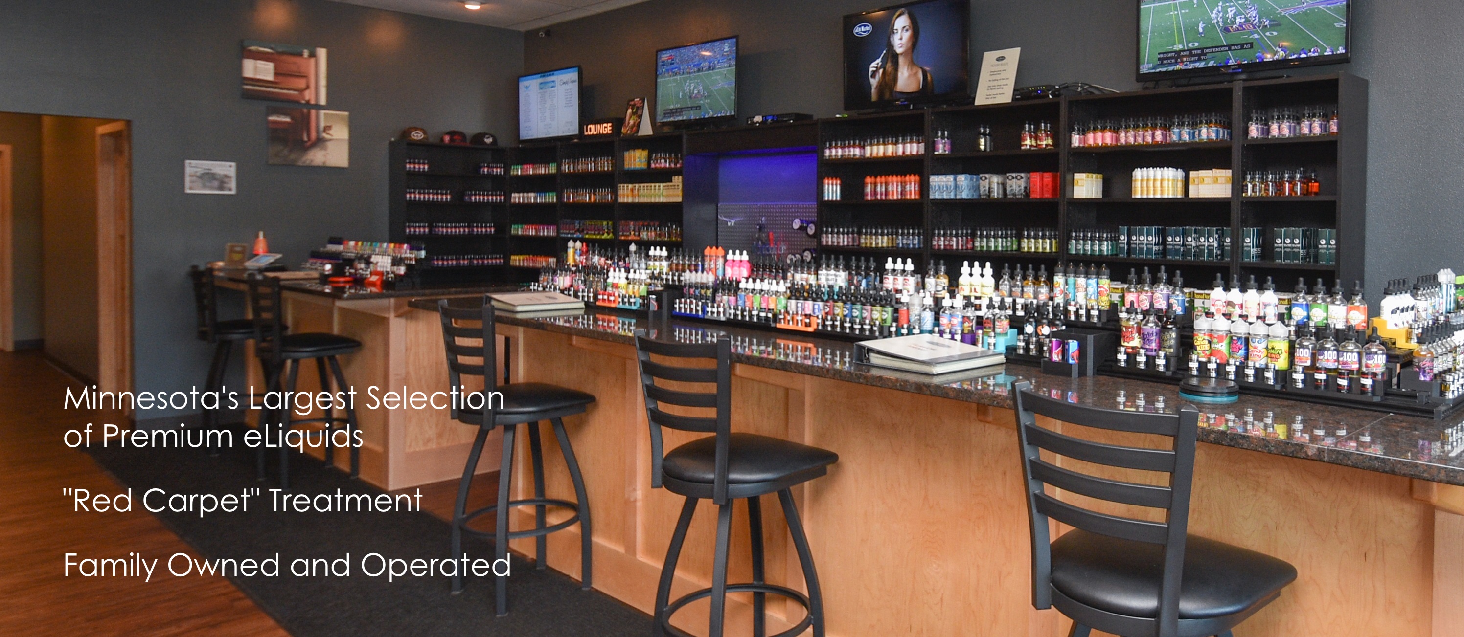 Brooklyn Park Vape Shop | eCig Market #1 Biggest Selection Liquids in MN
